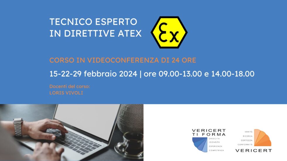 Tecnico esperto in direttiva ATEX: nuovo corso in arrivo a Febbraio ...